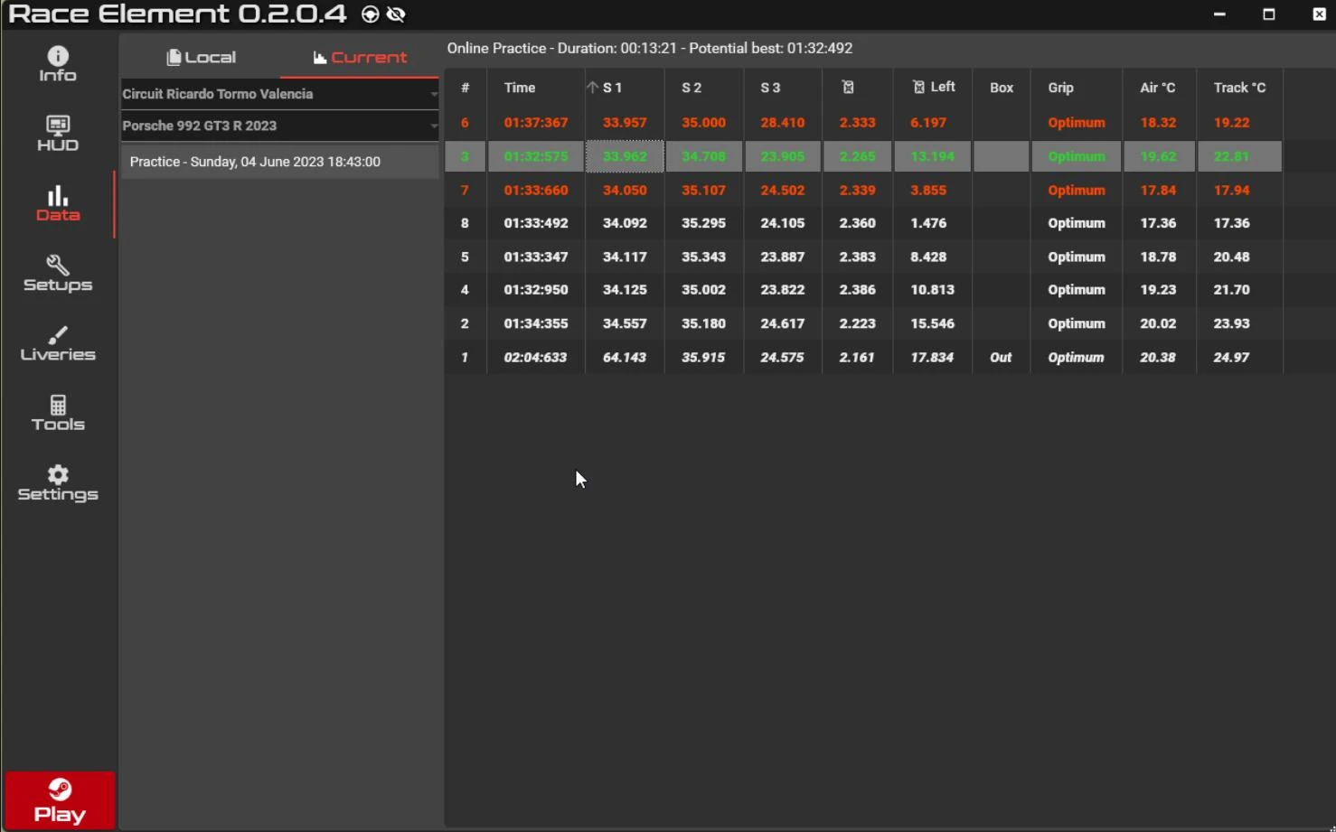 Race Element v2.2.2.0 - ACC