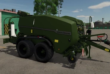 John Deere Round Bales Without Stopping 1.0 - FS25