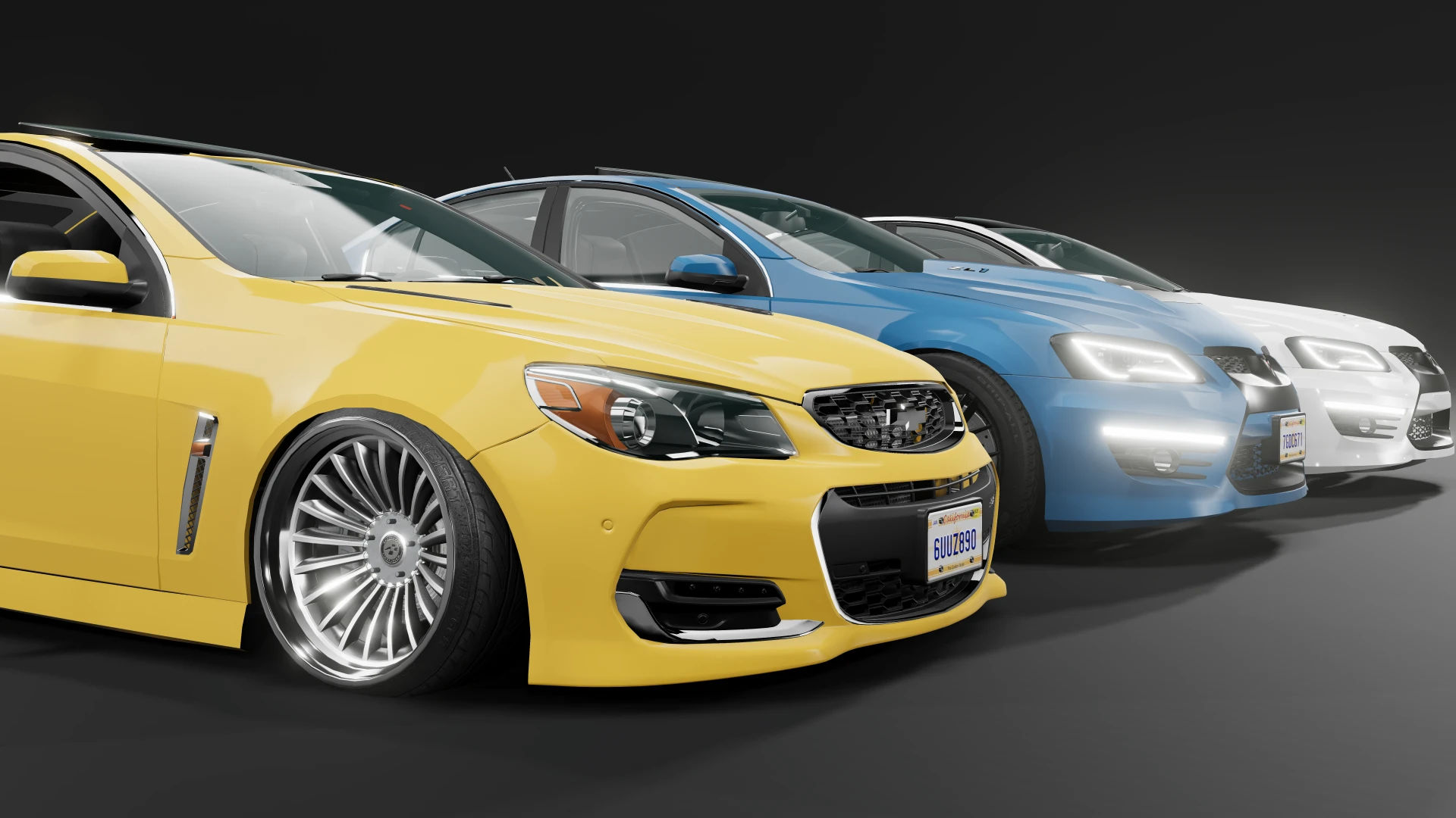 Pontiac G8 + HSV + Chevy SS (Pack) 1.0 - BeamNG.drive