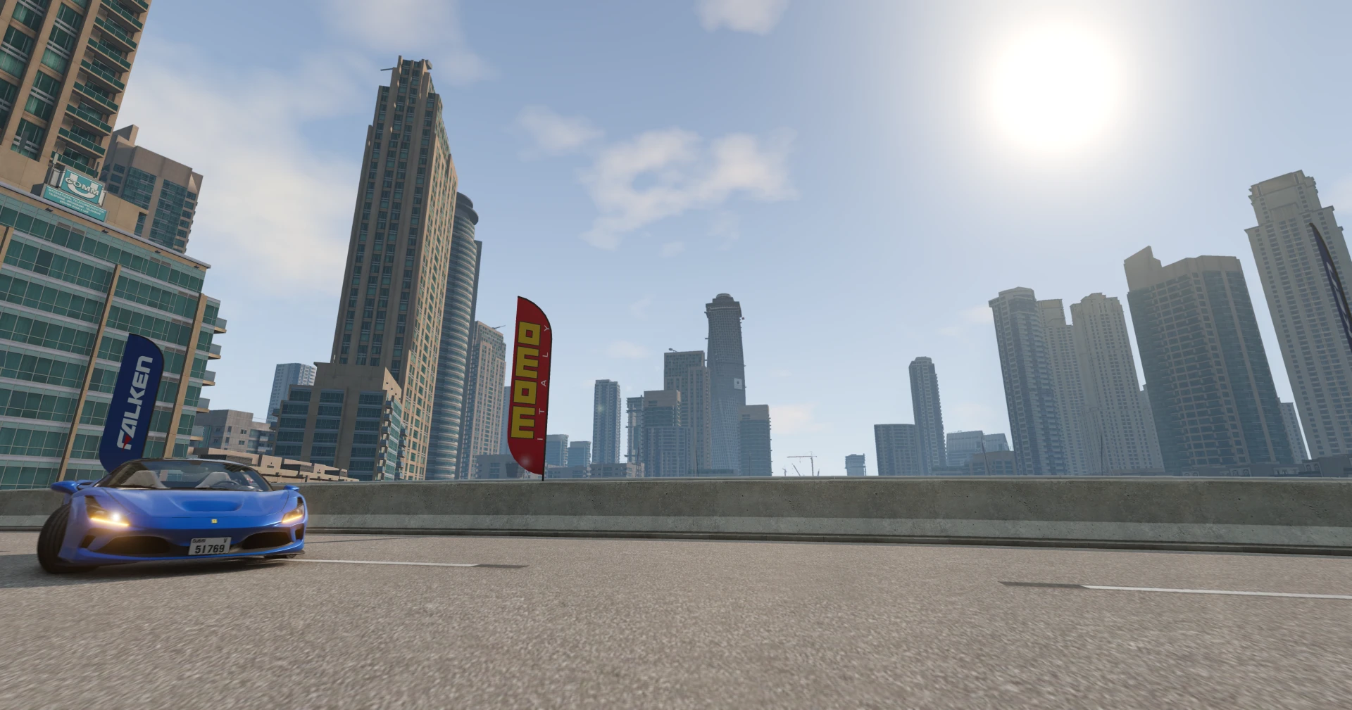 Dubai Street Circuit free - BeamNG.drive