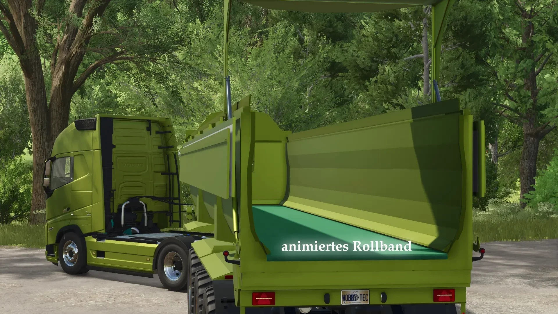 Krampe PACK 550, 750, 800, 980 Rollband Trailer v 1.0.1 - FS25