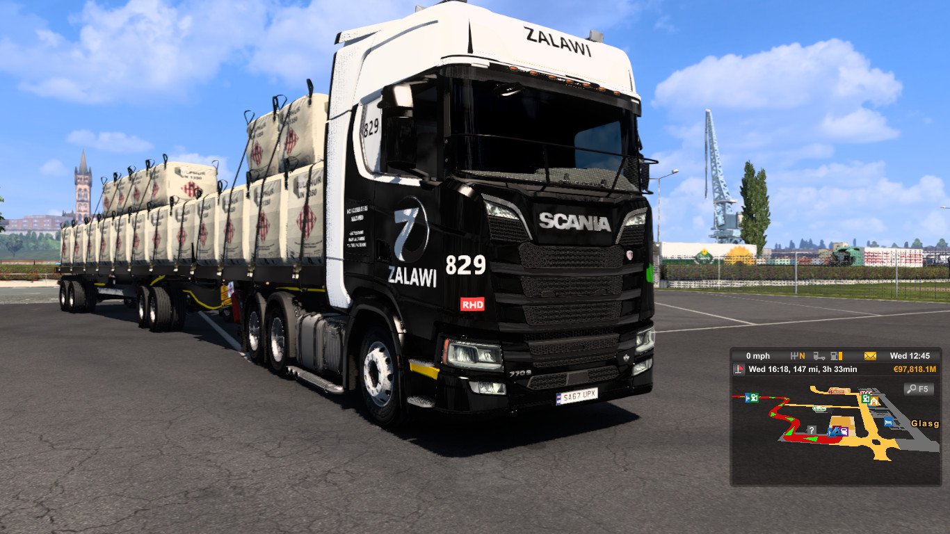 Zalawi Zambia skin 1.0 - ETS 2