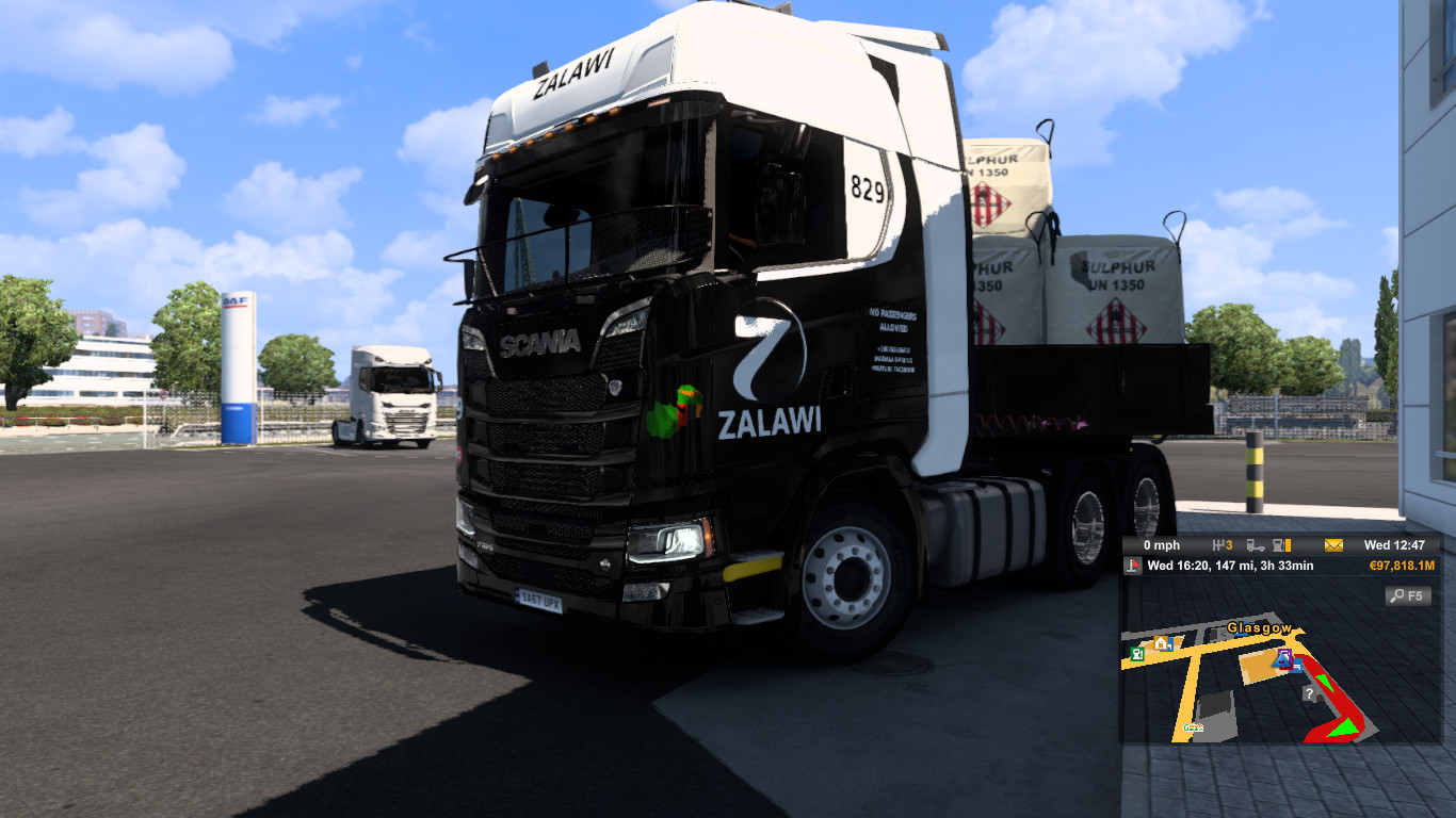 Zalawi Zambia skin 1.0 - ETS 2