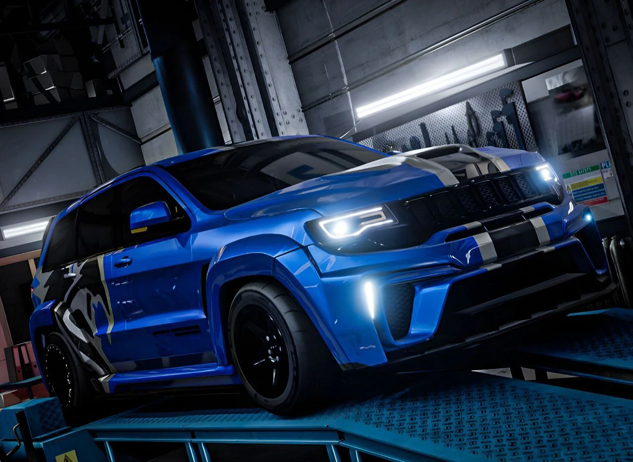 Jeep Trackhawk Wheel Pack and Tuning Addons 2.0 - BeamNG.drive