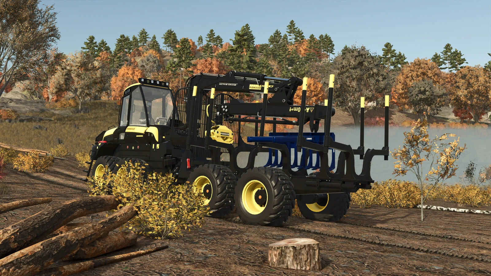 Kirmag Tree Waste Rake 1.0 - FS25