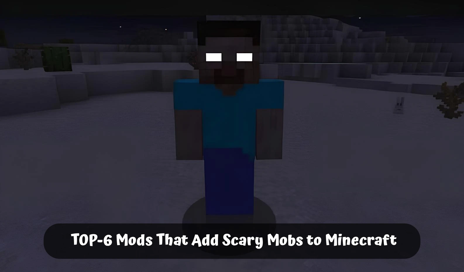 TOP-6 Mods That Add Scary Mobs to Minecraft - Minecraft
