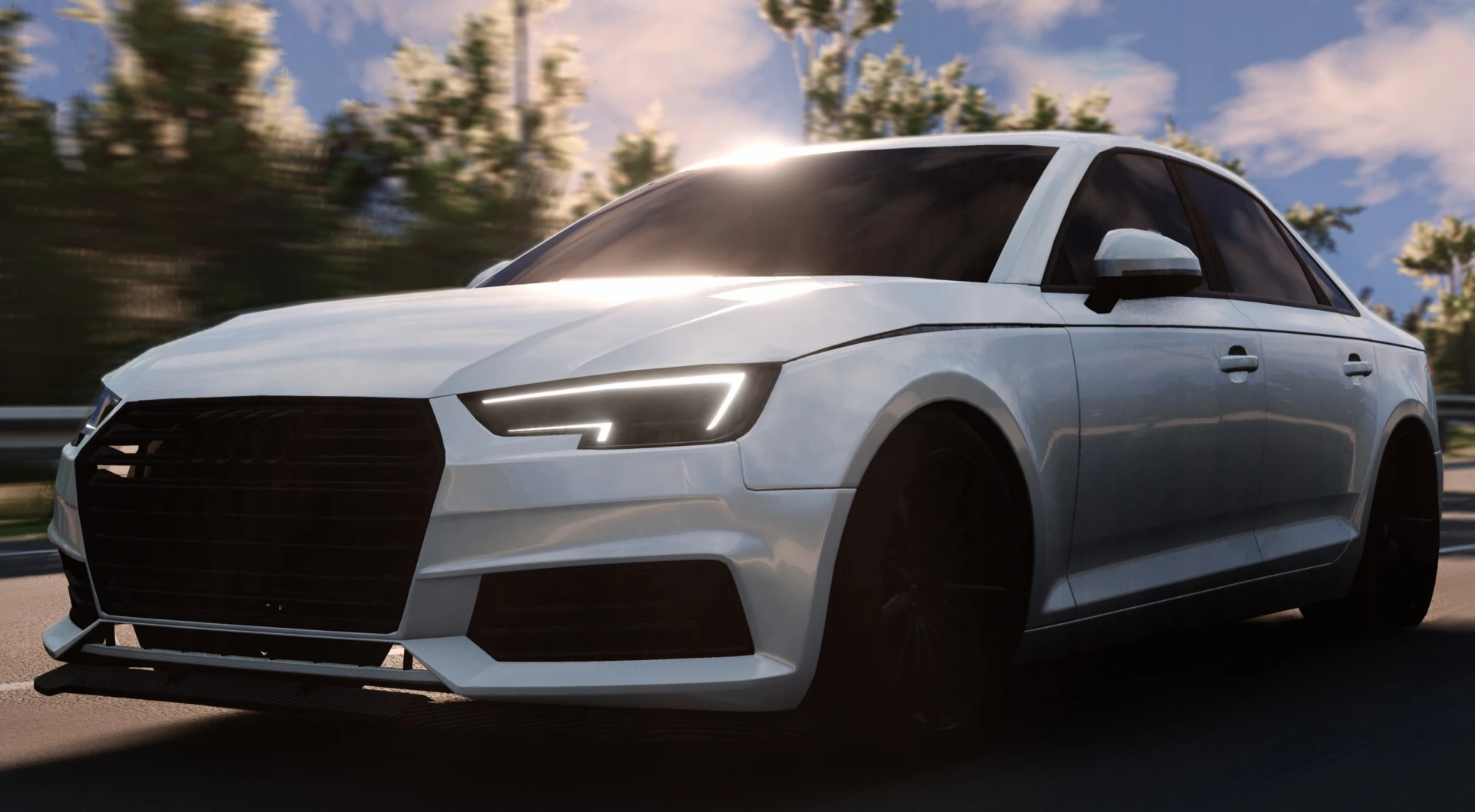 Audi A4 B9 2.0 - BeamNG.drive