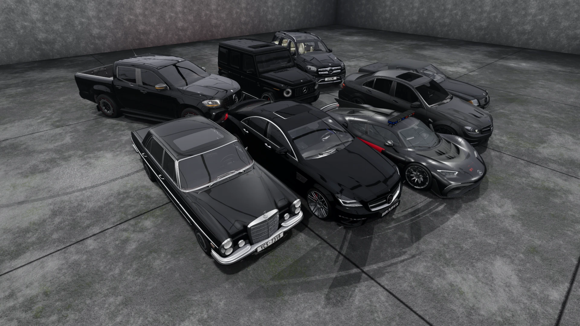 Ultimate Free Mercedes Benz Car Pack! Version 2.0! - BeamNG.drive
